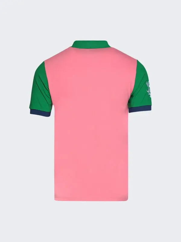 WARREN LOTAS Reaper Academy Polo Pink And Navy