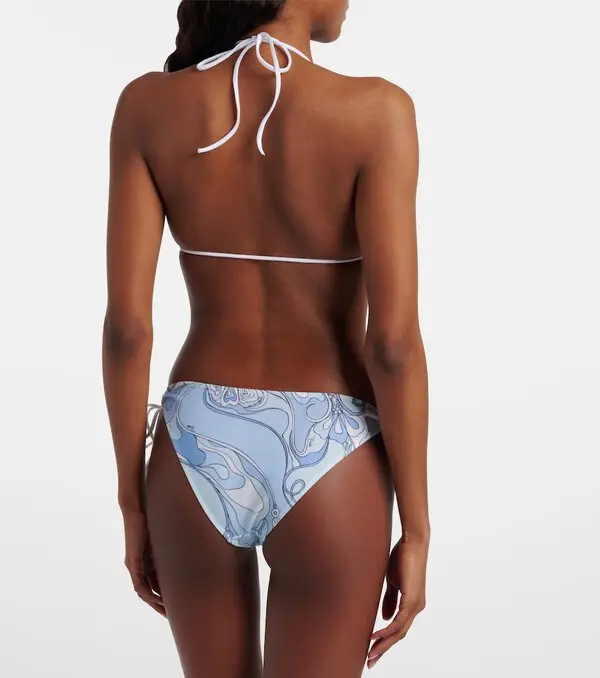 Emilio Pucci Orchidee Bikini Top