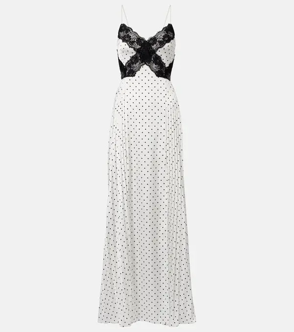SELF-PORTRAIT Embellished Maxi Dress