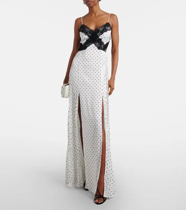 SELF-PORTRAIT Embellished Maxi Dress