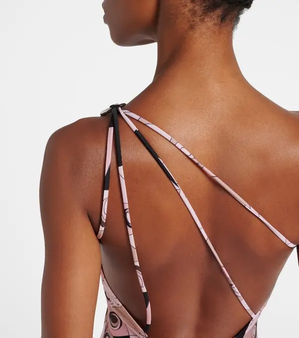 Emilio Pucci Occhi One-shoulder Swimsuit