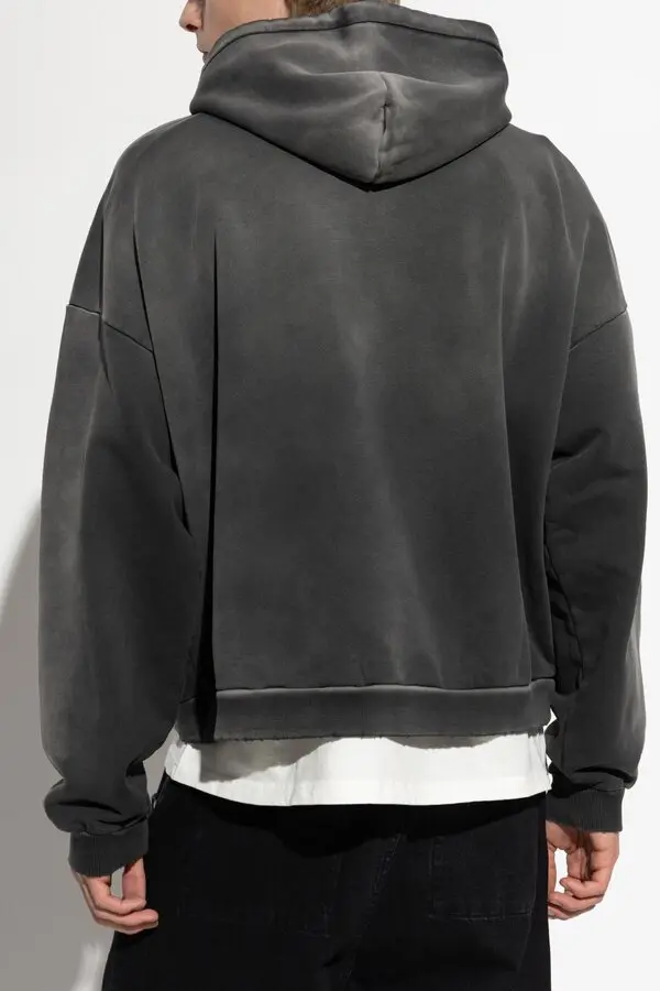REPRESENT Printed Cotton Knit Sweatshirt
