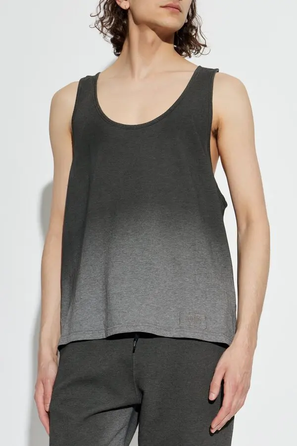 Moschino Sleeveless T-shirt With Ombre Effect