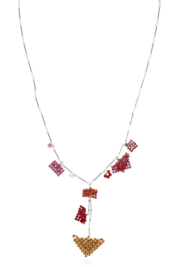 Isabel Marant Necklace With Crystals - Multicolour