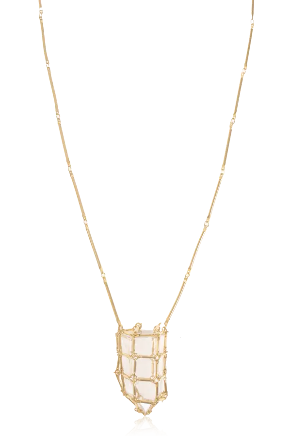 Isabel Marant Necklace With Stone - Gold
