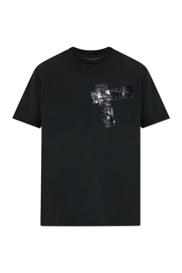 MAISON MARGIELA T-shirt With Print - Black