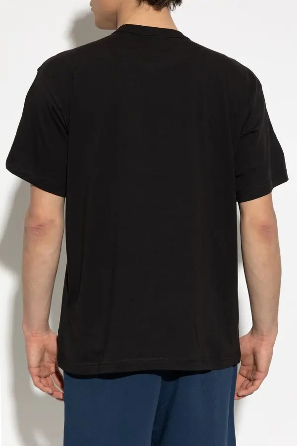 Versace T-shirt With Print - Black