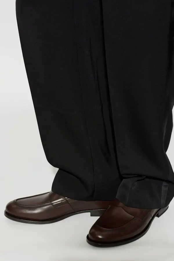 FABI Penny Loafers - Brown