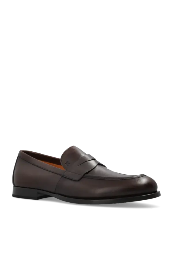 FABI Penny Loafers - Brown