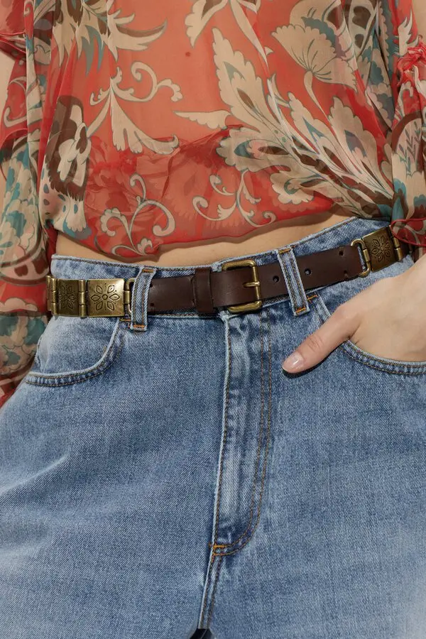 Etro Waist Belt - Brown