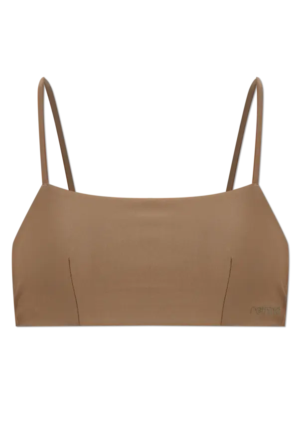 RETHINKIT STUDIOS Bandeau Bikini Top - Brown