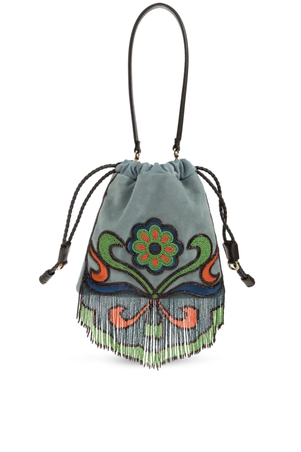 Etro Kalispera Small Shoulder Bag - Blue