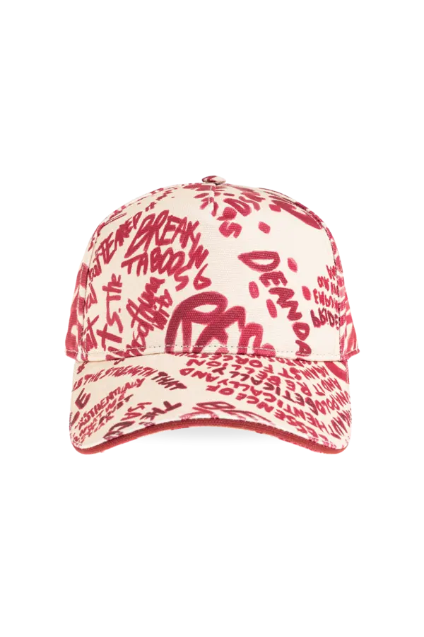 Dsquared2 Printed Baseball Cap - Red