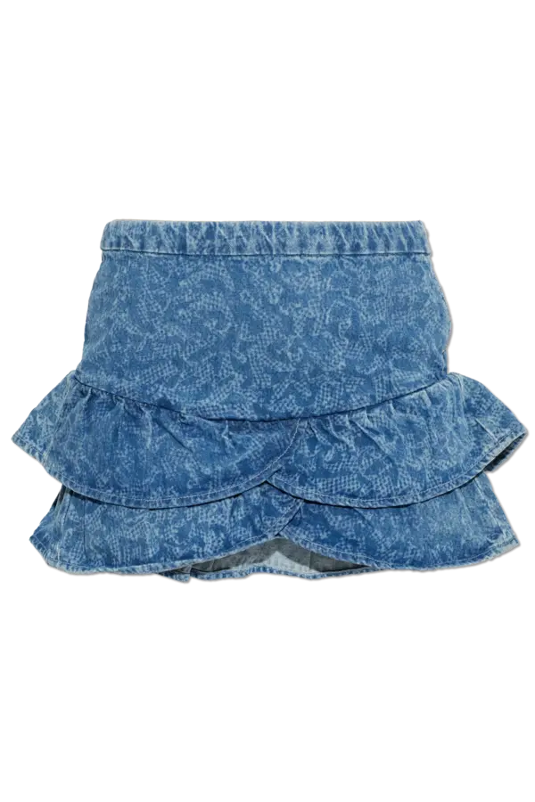 MARANT ETOILE Leyje Denim Mini Skirt