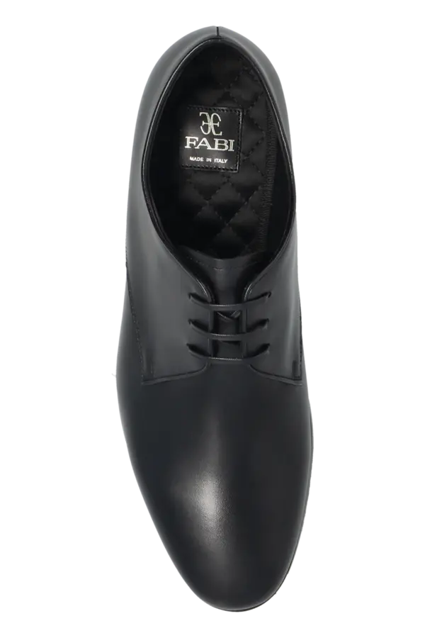 FABI Leather Derby Shoes