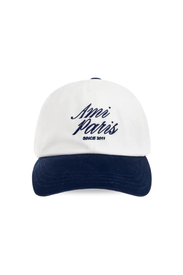 Ami Baseball Cap - White
