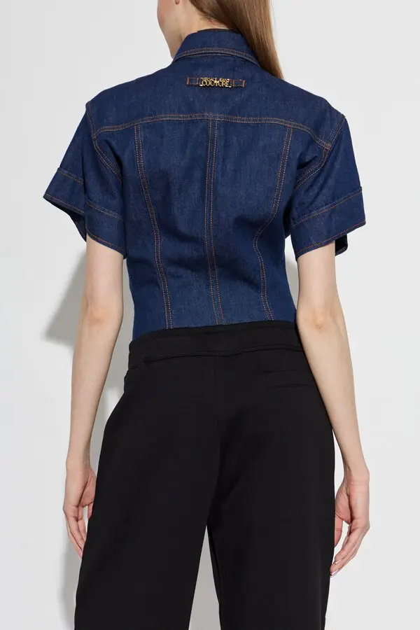 Versace Denim Bodysuit