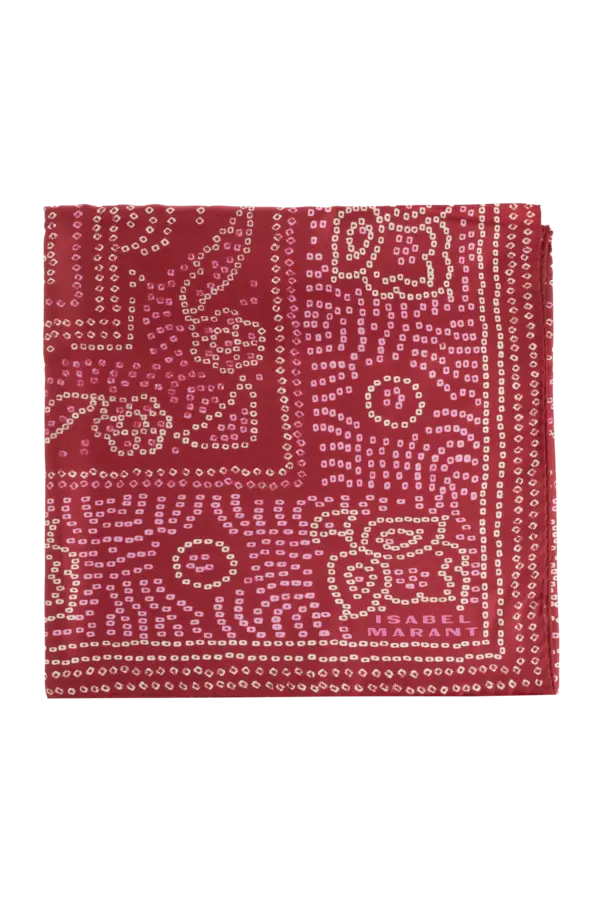 Isabel Marant Silk Scarf - Red