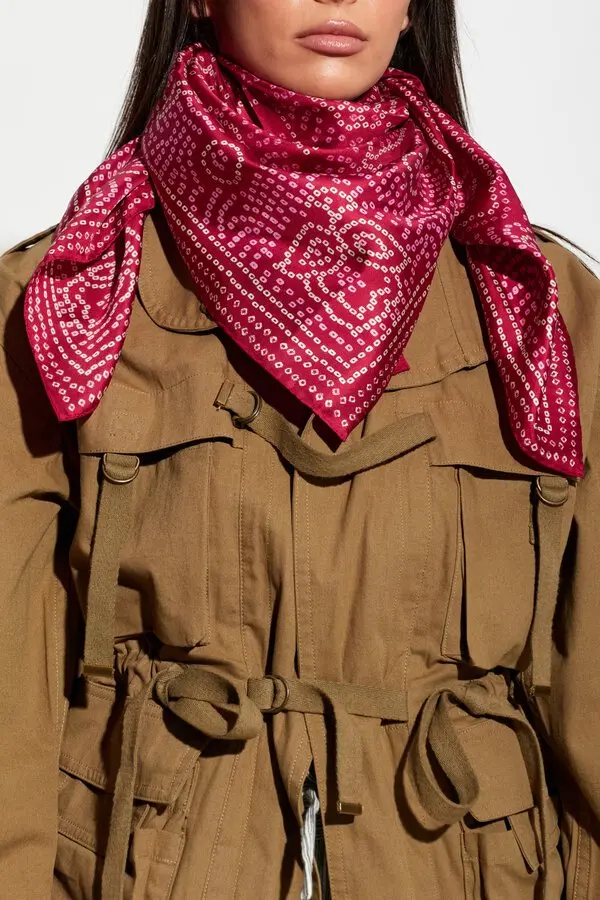 Isabel Marant Étoile Silk Scarf - Red