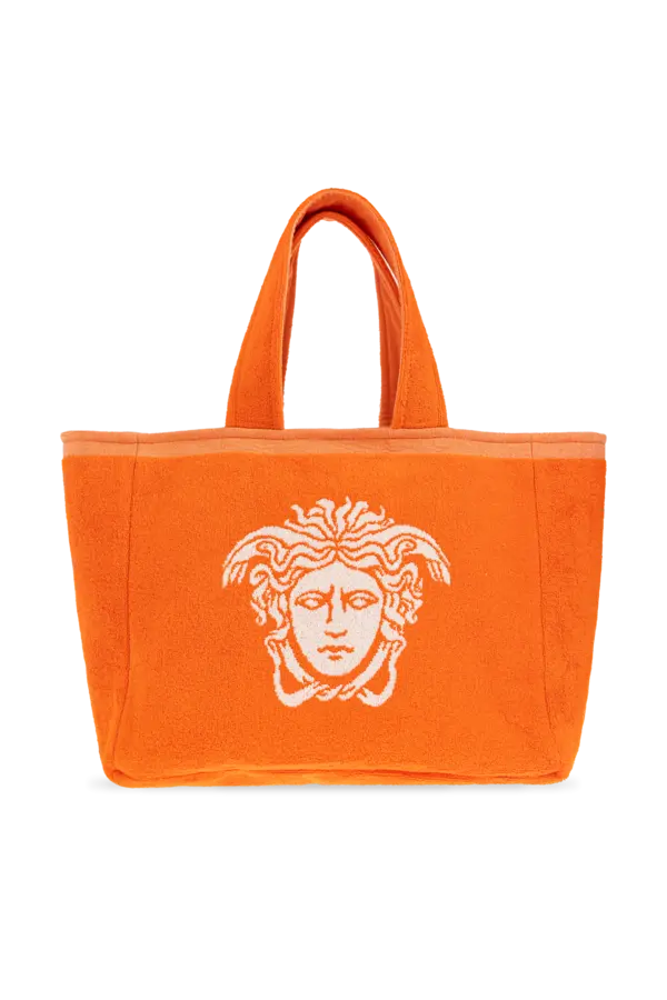 Versace Shopper Bag - Orange