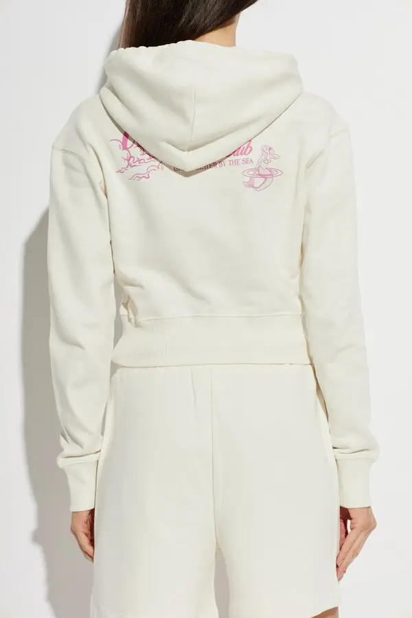 Versace Hooded Sweatshirt - Cream