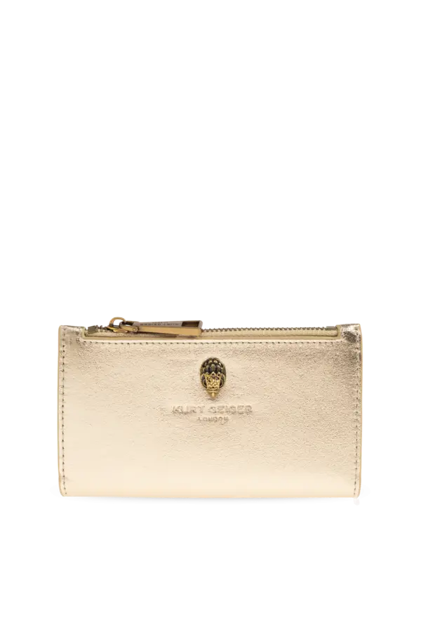 Kurt Geiger Leather Wallet - Gold