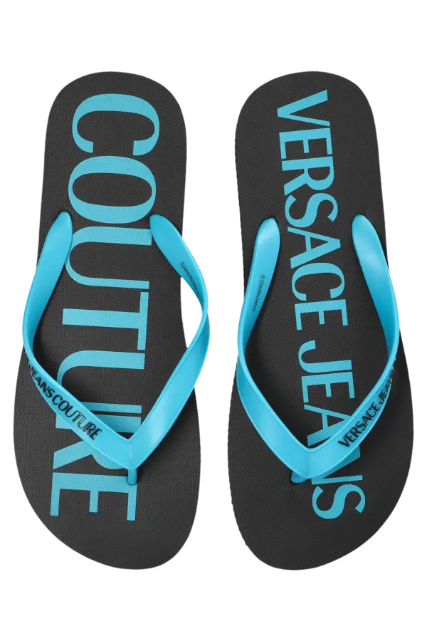Versace Logo Rubber Slides
