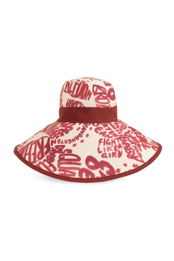 Dsquared2 Printed Hat - Red