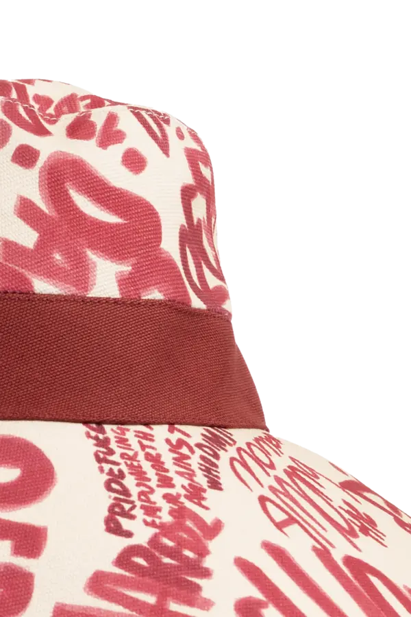 Dsquared2 Printed Hat - Red