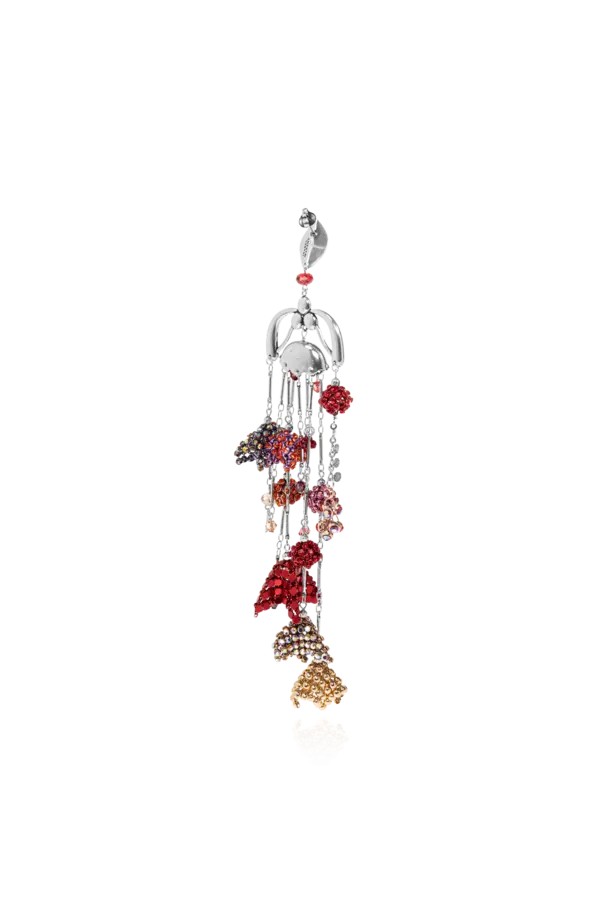 Isabel Marant Étoile Crystal Dangle Earring - Red