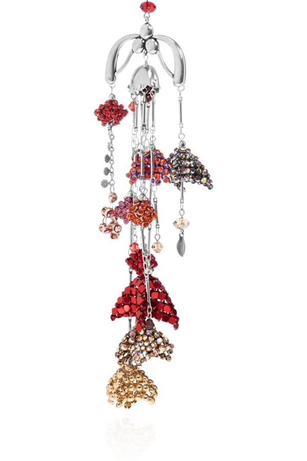 Isabel Marant Étoile Crystal Dangle Earring - Red