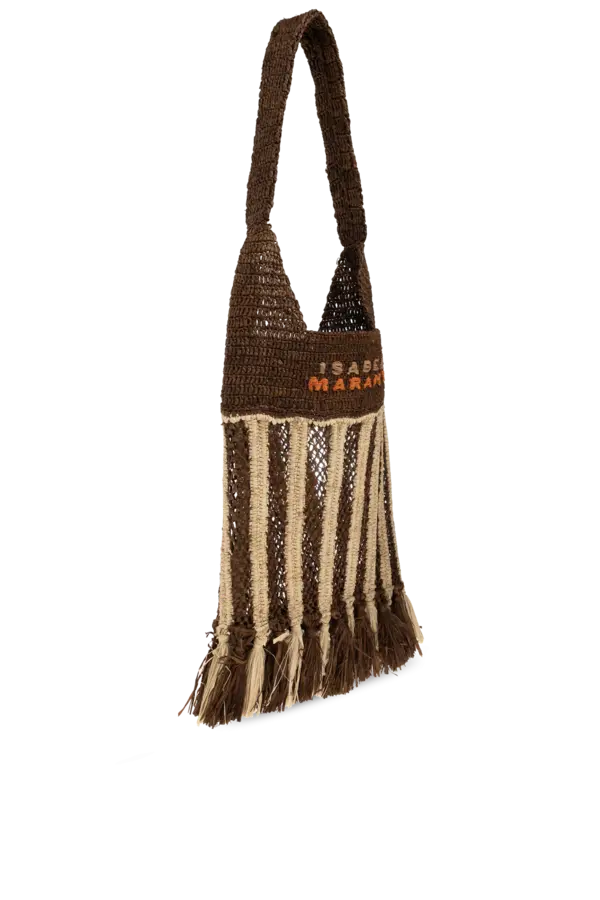 Isabel Marant Étoile Praia Small Shoulder Bag - Brown