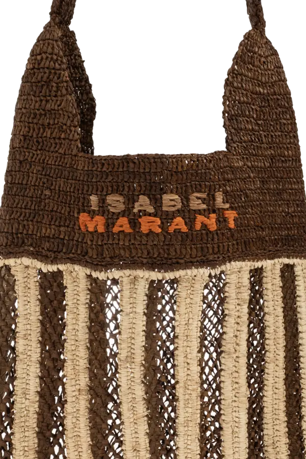 Isabel Marant Étoile Praia Small Shoulder Bag - Brown