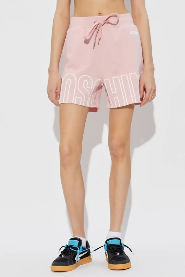 Moschino Logo Sweat Shorts