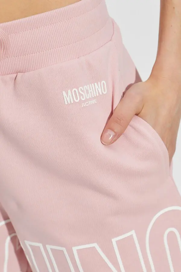 Moschino Logo Sweat Shorts