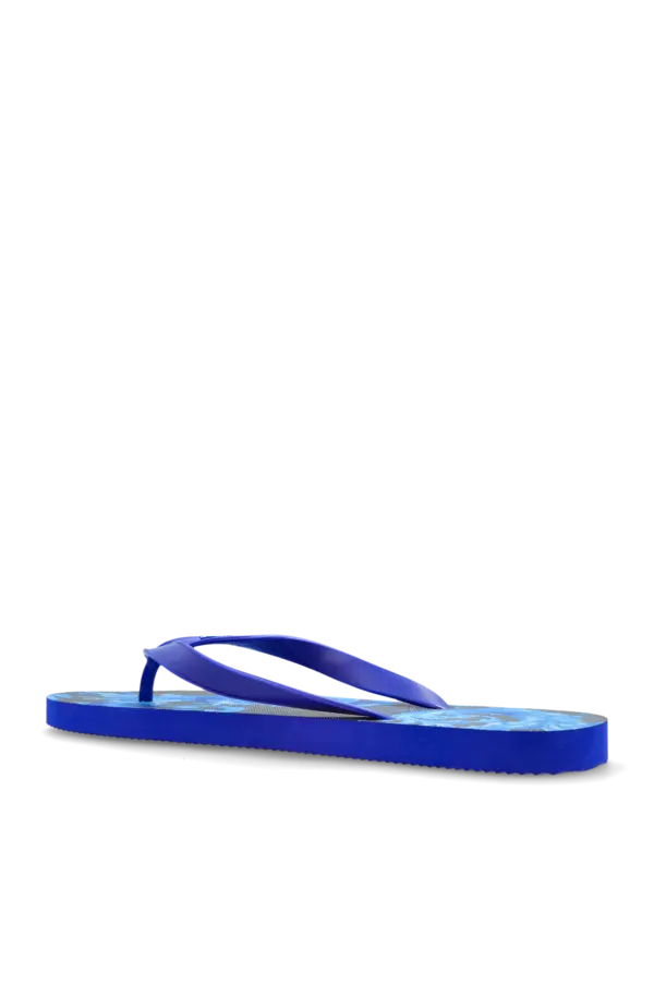 Versace Rubber Flip-flops With Logo