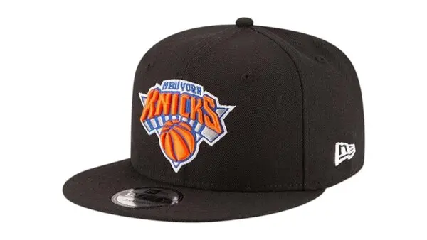 New Era 9fifty New York Knicks Nba20 Snapback Cap - Black
