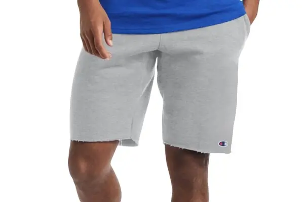 Champion Reverse Weave Cut Off Shorts - Grey