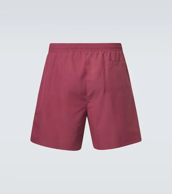 Brunello Cucinelli Logo Swim Trunks - Pink