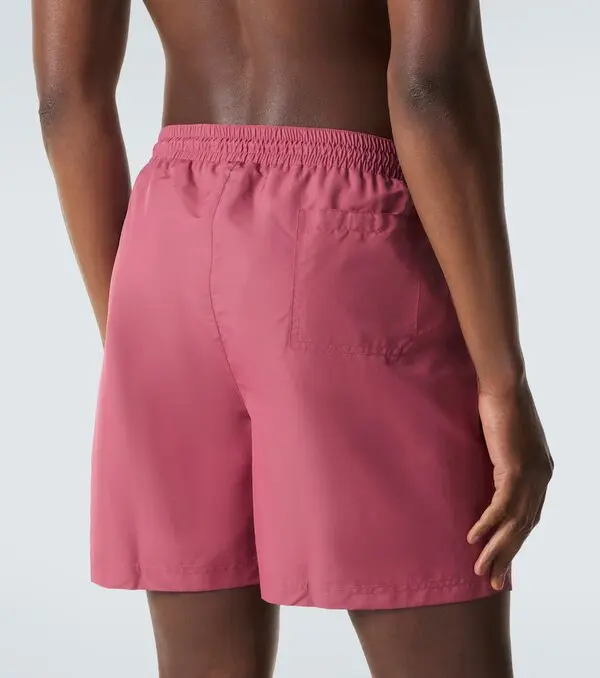 Brunello Cucinelli Logo Swim Trunks - Pink