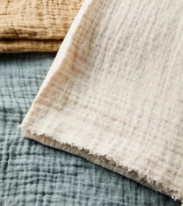 ONCE MILANO Linen Throw