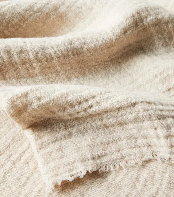 ONCE MILANO Linen Throw