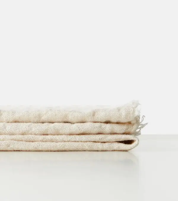 ONCE MILANO Linen Throw