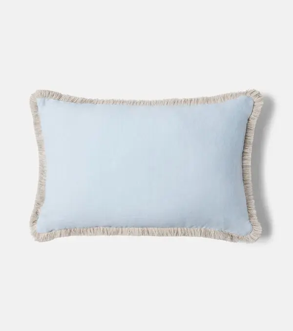 ONCE MILANO Linen Cushion - Blue