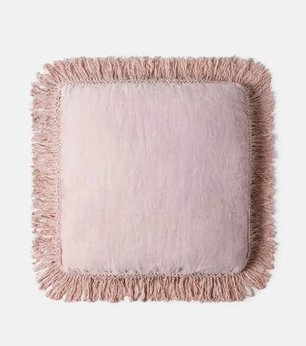 ONCE MILANO Linen Cushion - Pink
