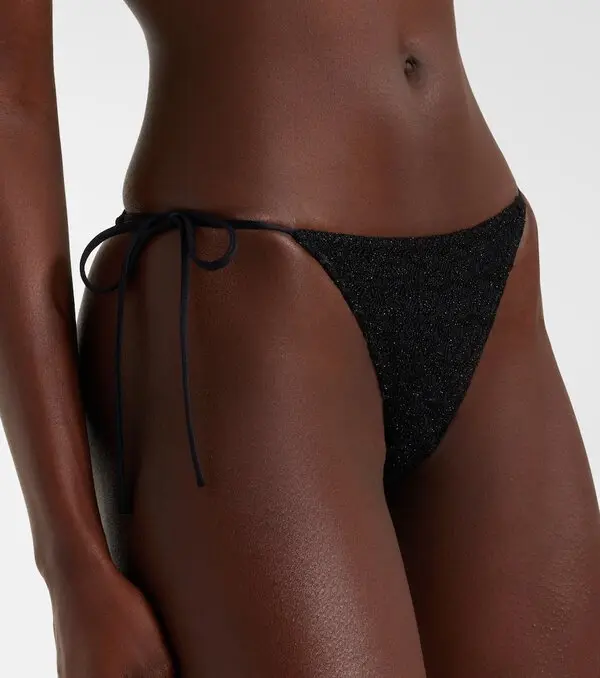 Missoni Zigzag Knit Halterneck Triangle Bikini - Black