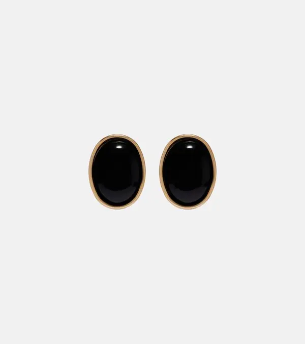 JENNIFER BEHR Elaine Stud Earrings - Black