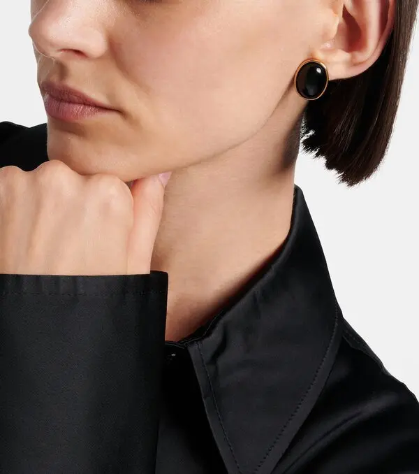 JENNIFER BEHR Elaine Earrings - Black