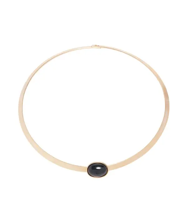 JENNIFER BEHR Elaine Embellished Necklace - Gold