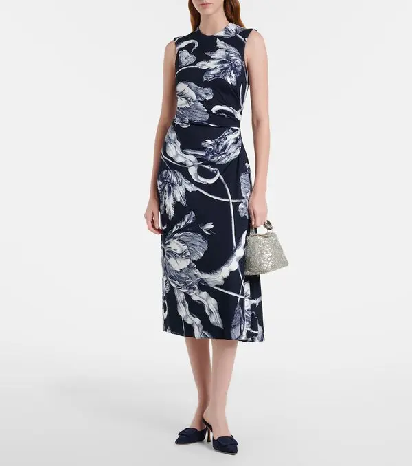 Erdem Bloom Mini Sequined Top-handle Bag